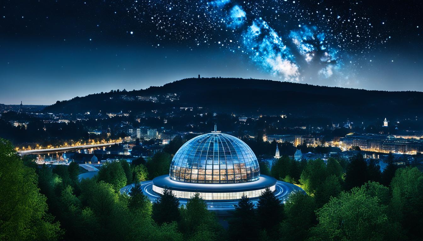 Luxus Parken Planetarium Stuttgart Bild