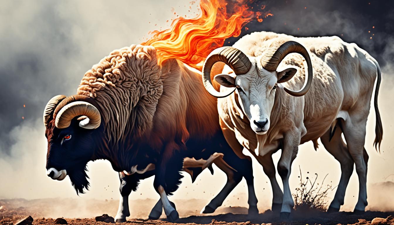Horoskop: Die Beziehung zwischen - Widder und Stier
