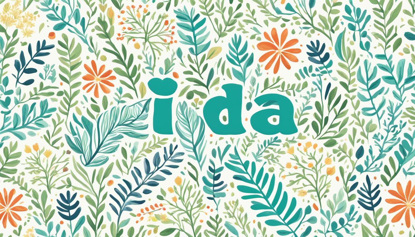 Ida Namensbedeutung – Ursprung & Symbolik