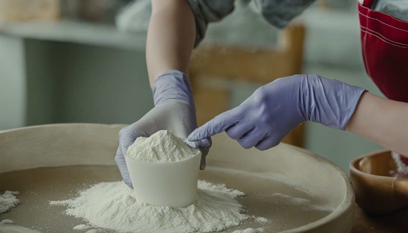 Einfaches Rezept um Knete selber zu machen