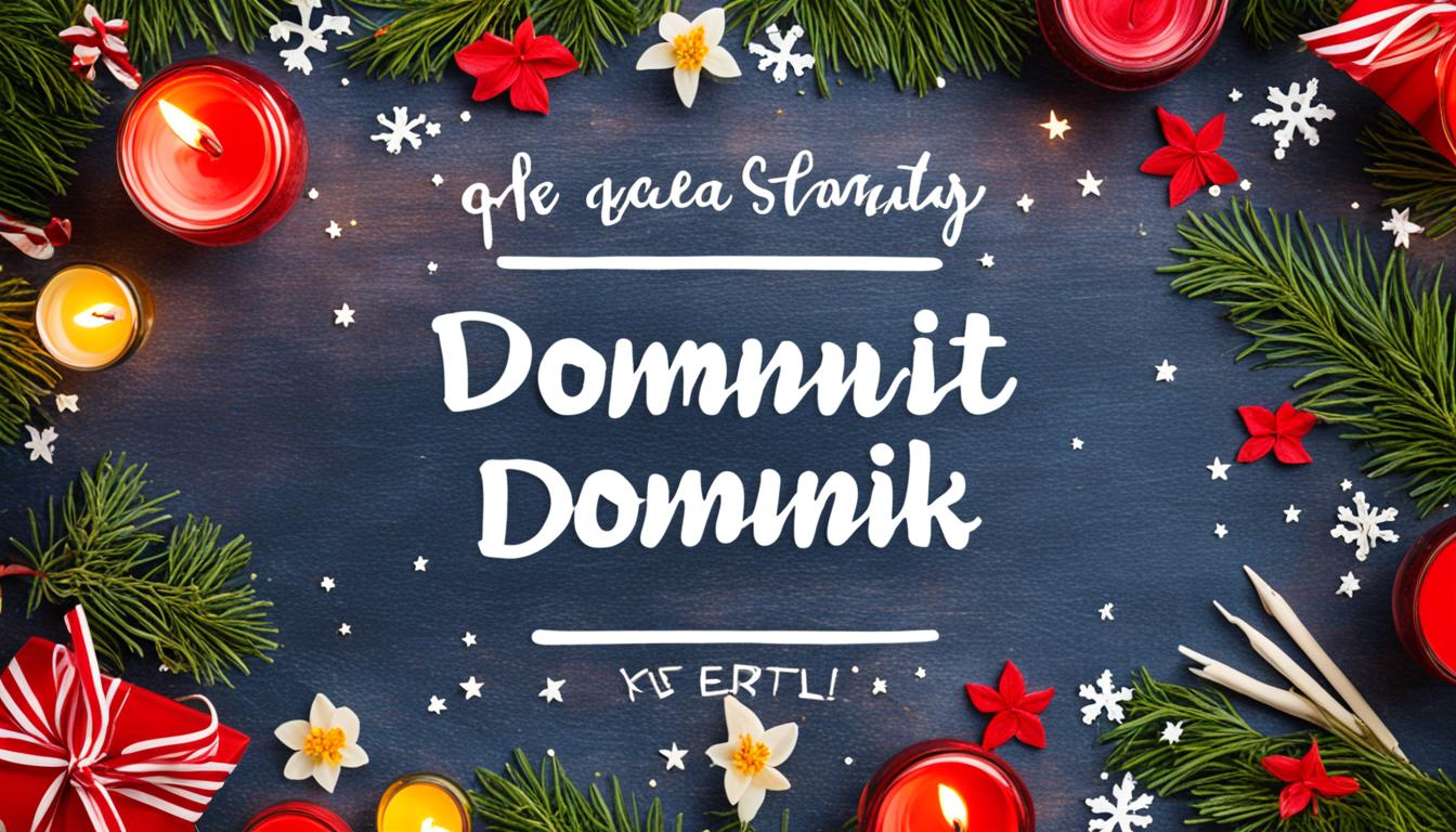 Namenstag Dominik: Bedeutung und Datum feiern