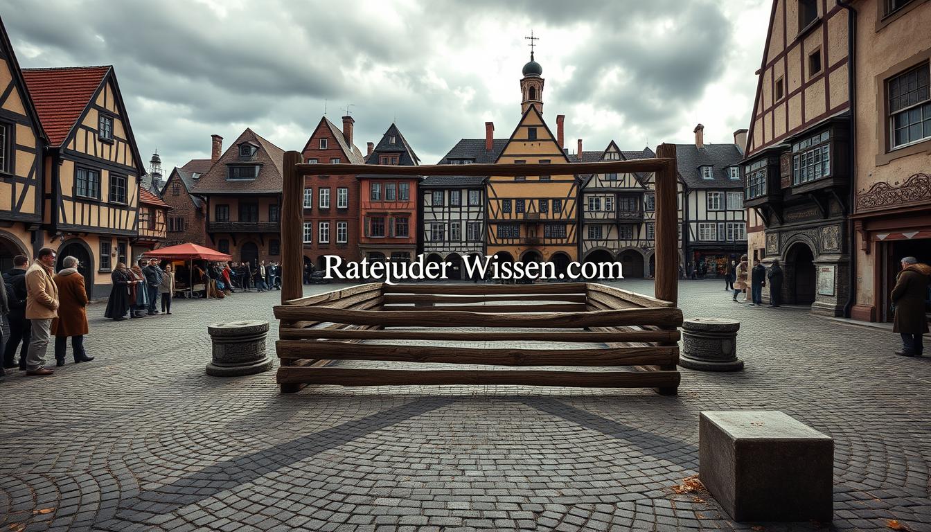 Am Pranger stehen: Bedeutung und Herkunft