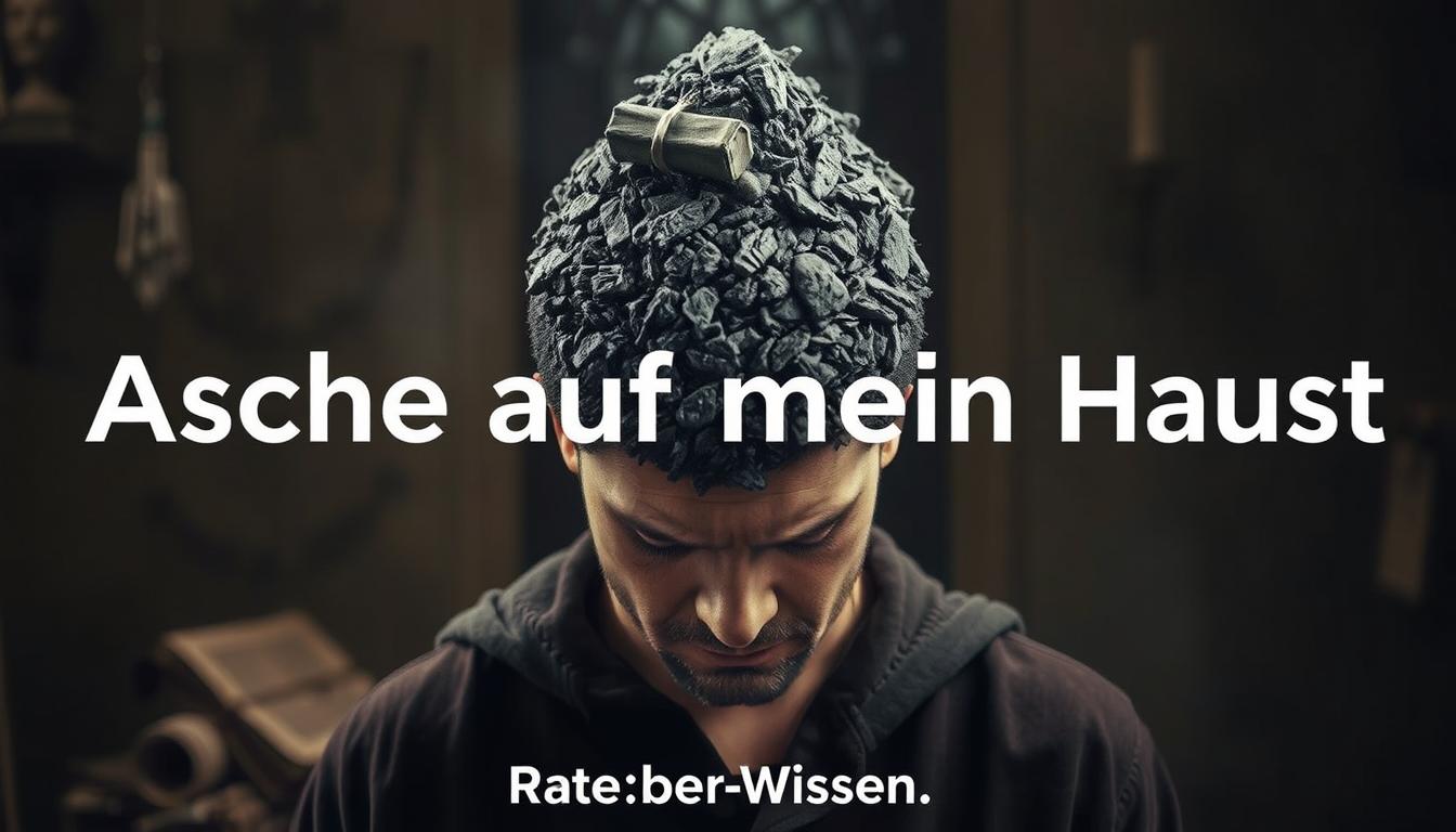 Bedeutung von "Asche auf mein Haupt" Erklärt