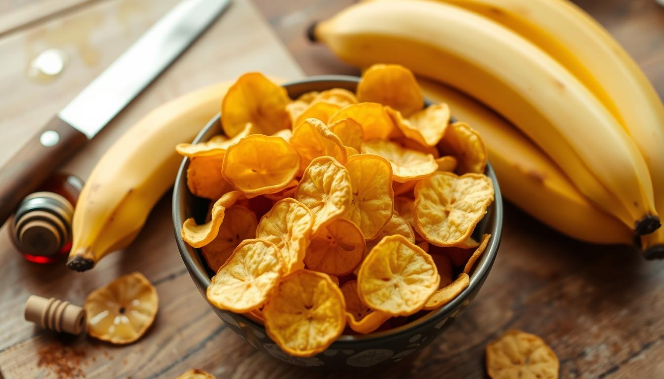 Bananenchips selber machen - Einfaches Rezept