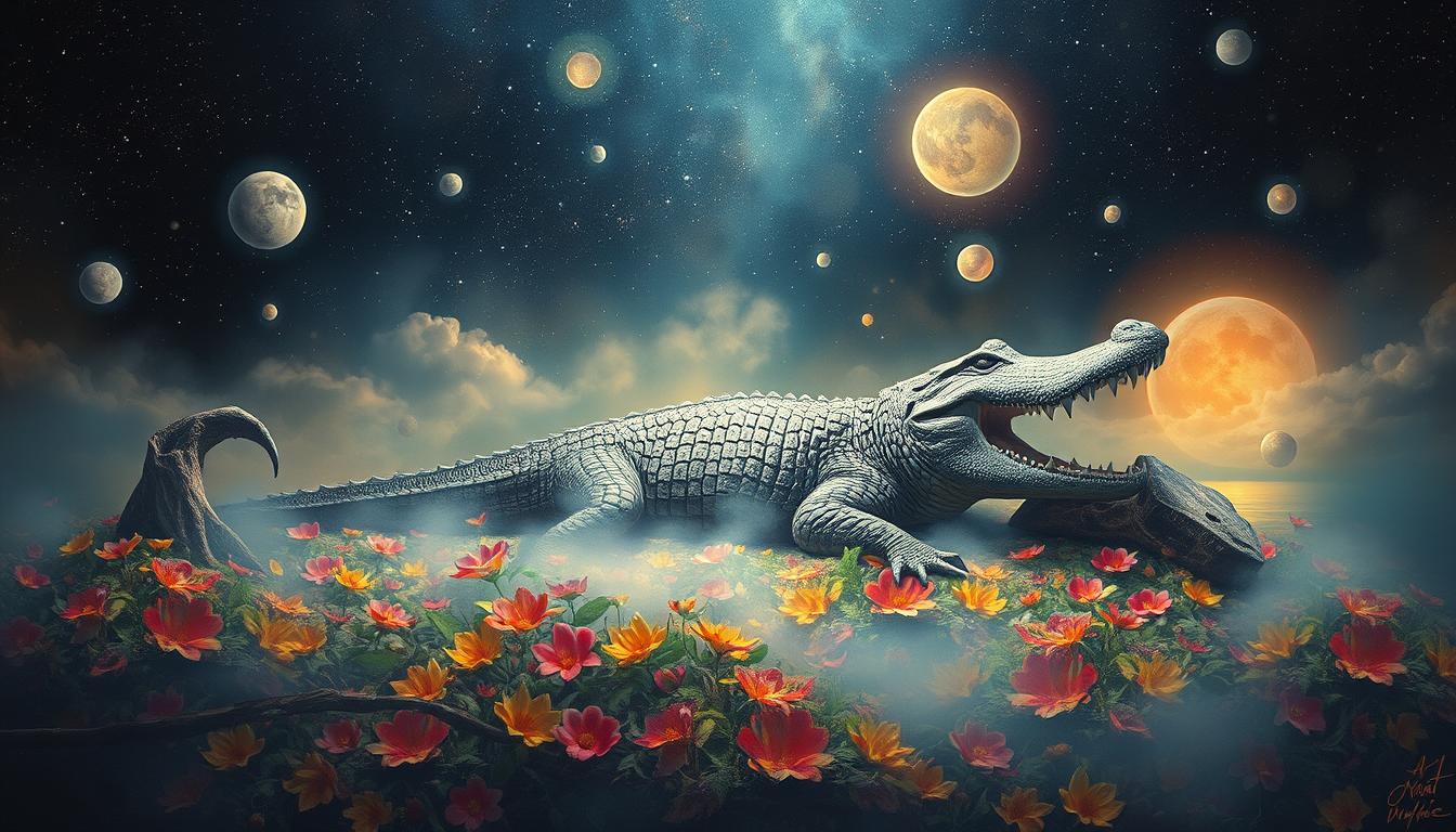 Krokodil Traumdeutung – Bedeutung & Symbole