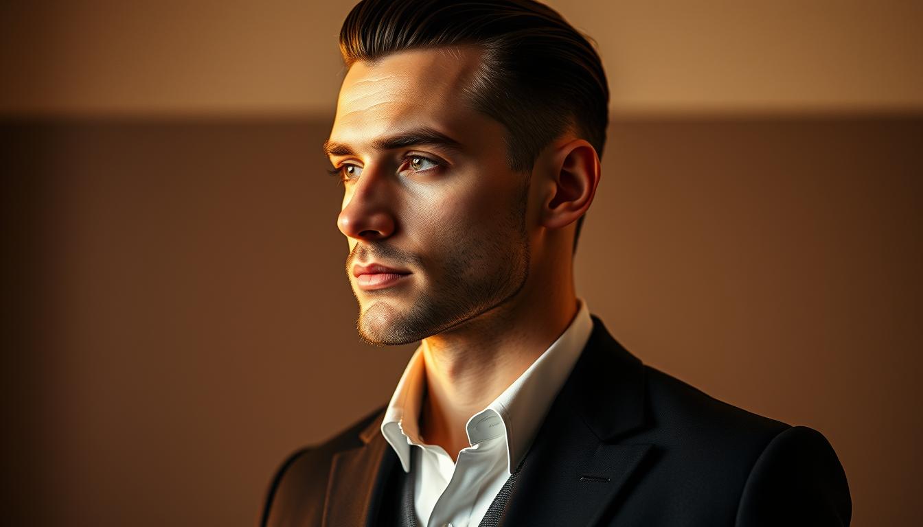 Slickback Frisur: Eleganz für den modernen Mann