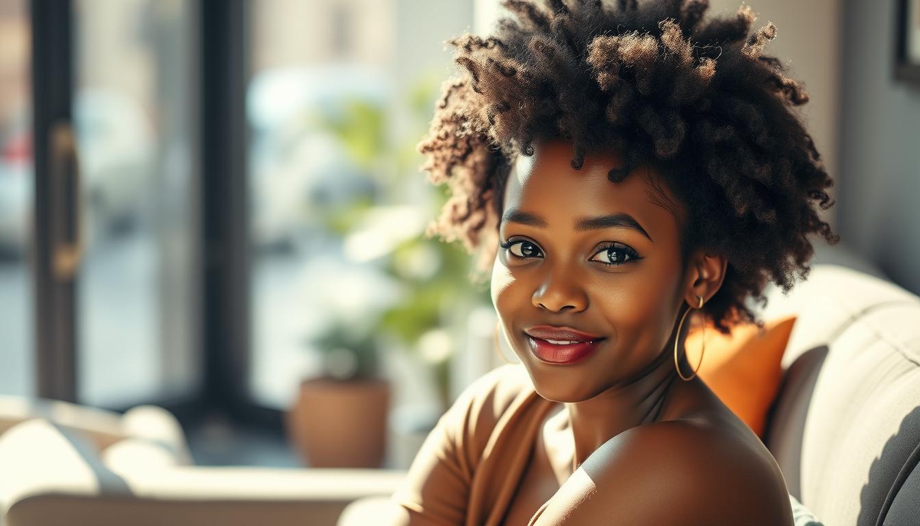 Afro Frisur Inspirationen und Pflegetipps