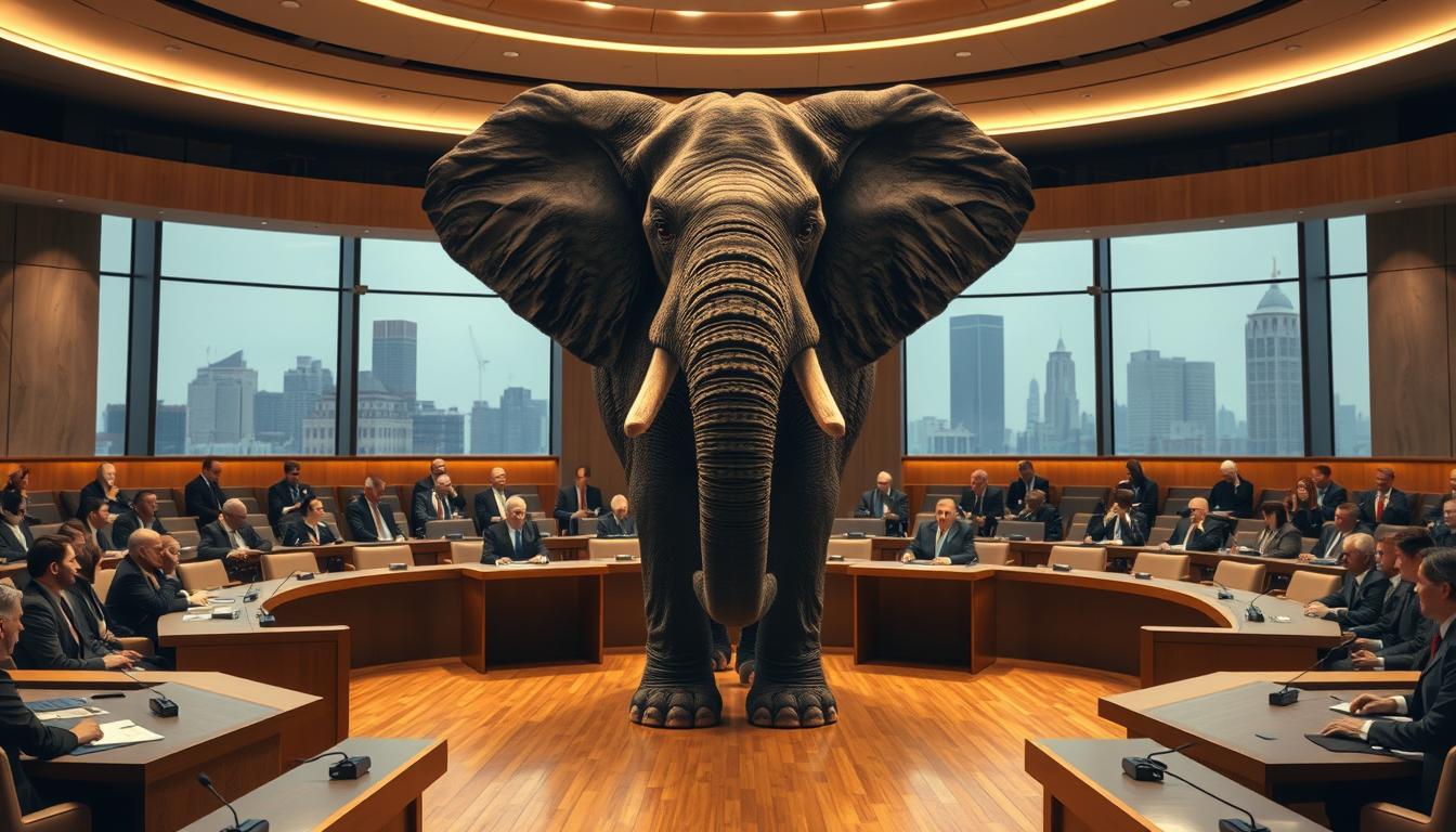 Elefant im Raum: Bedeutung und Herkunft der Redewendung